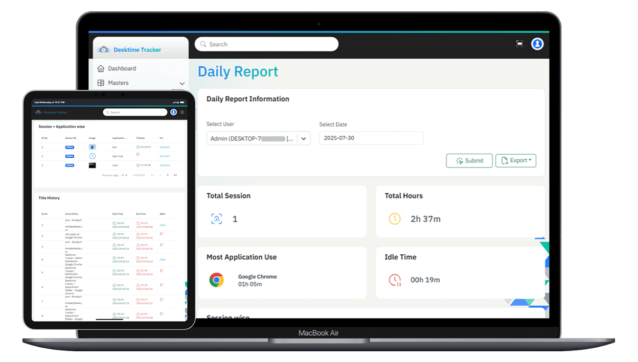 DeskTime Tracker Time Tracking & Productivity